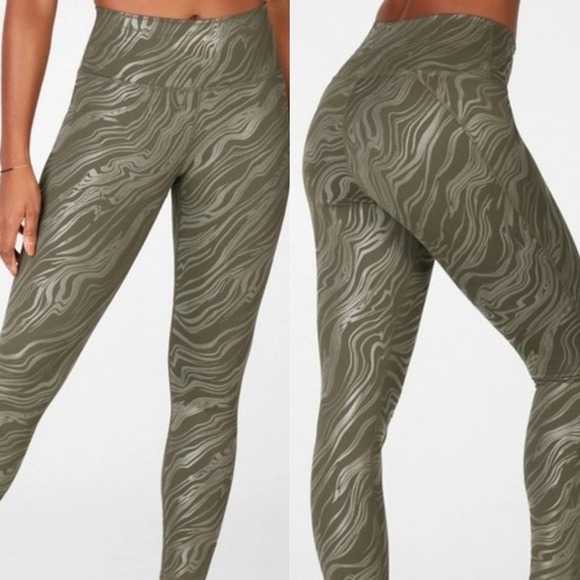 Fabletics | Pants & Jumpsuits | Fabletics Powerhold Ranger Green ...